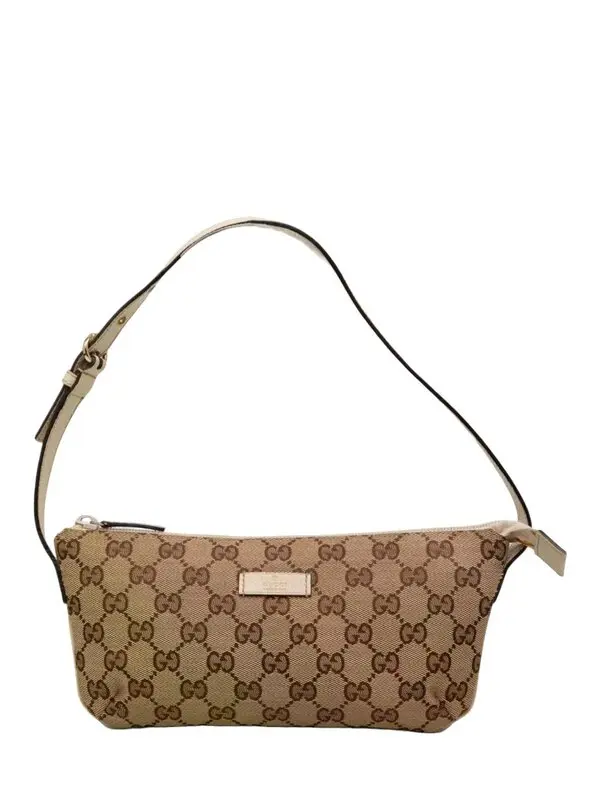 Gucci Gg Canvas Shoulder Bag - Neutrals