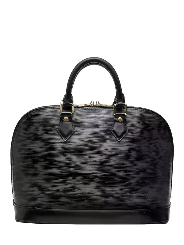 LOUIS VUITTON Epi Alma Pm Handbag - Black