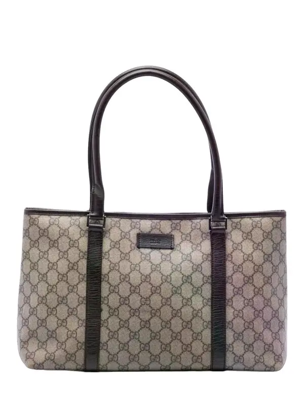 Gucci Gg Supreme Joy Tote Bag - Neutrals
