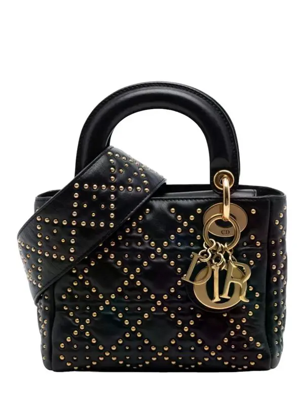 Dior Mini Lady Satchel - Black