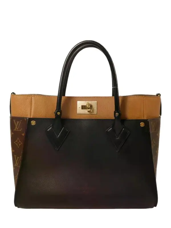LOUIS VUITTON Monogram Canvas On My Side Mm Bag - Brown