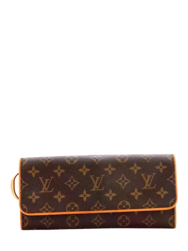 LOUIS VUITTON Twin Gm Handbag Monogram Canvas - Brown