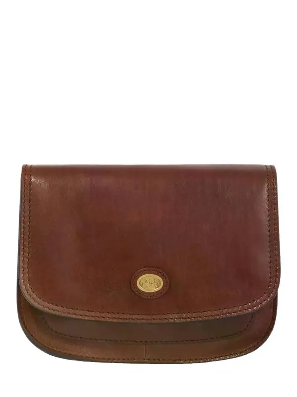 THE BRIDGE Leather Shoulder Bag - Brown