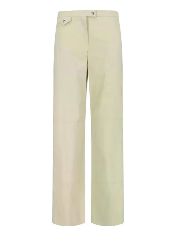 Calvin Klein Flap-pocket Trousers - Neutrals