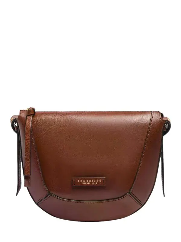 THE BRIDGE Fedora Shoulder Bag - Brown