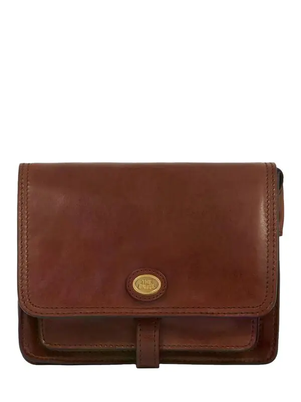 THE BRIDGE Story Donna Leather Cross Body Bag - Brown