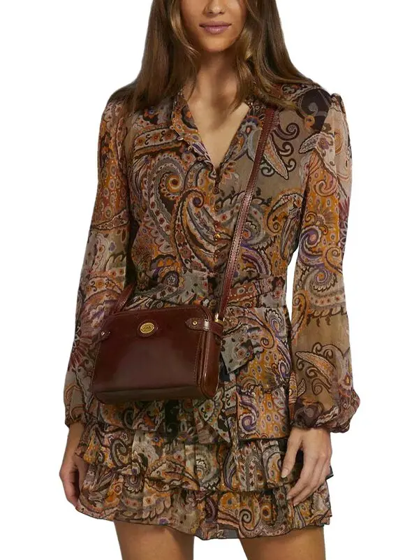 THE BRIDGE Story Donna Shoulder Bag - Brown