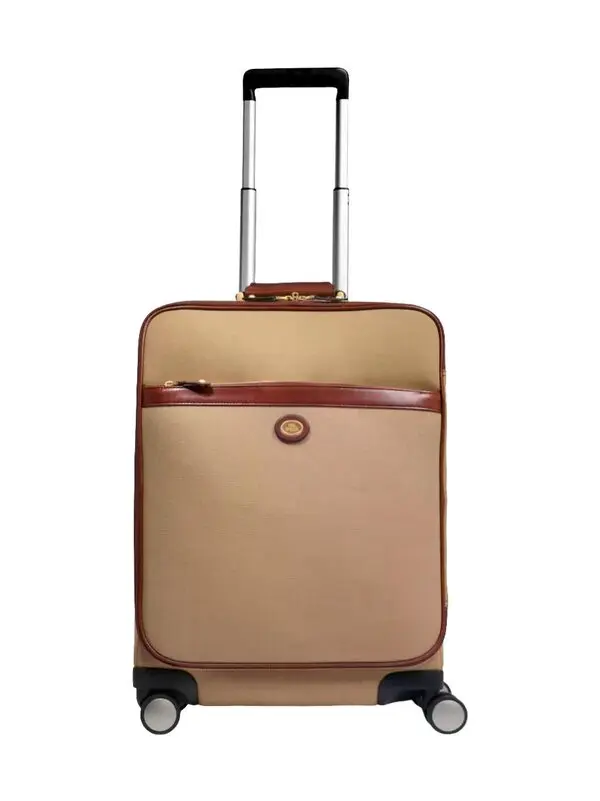 THE BRIDGE Story Viaggio Softi Canvas Suitcase - Neutrals