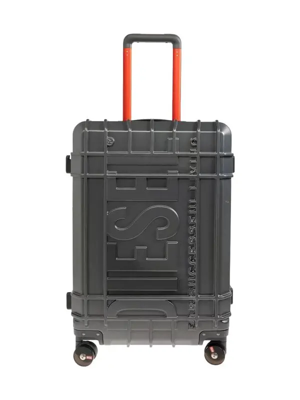 DIESEL® Embossed-logo Suitcase - Grey