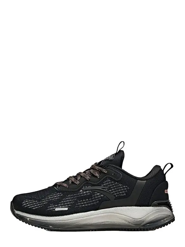 ANTA Running Series Elastic Sneakers - Black