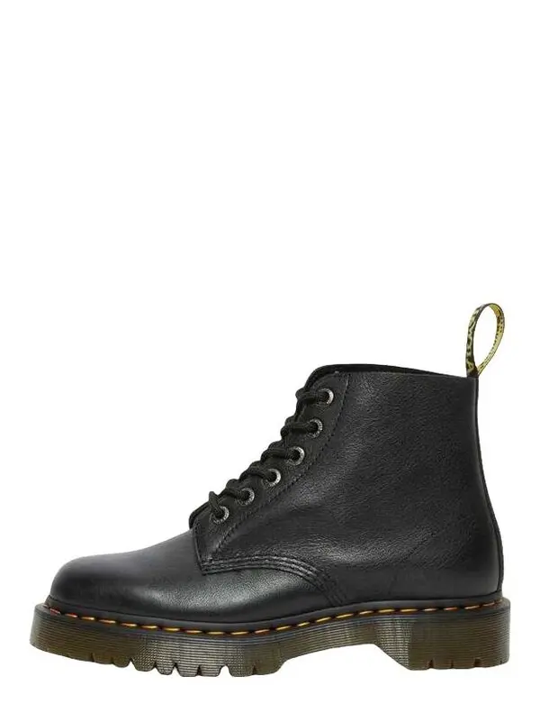 Dr. Martens 101 Bex Pisa Leather Ankle Boots - Black