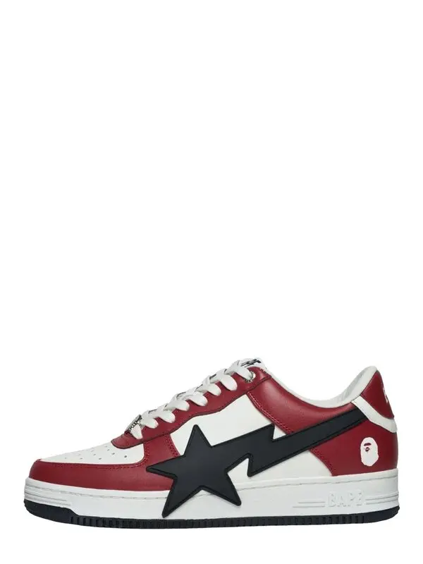 A BATHING APE Sta Os #2 Sneakers - Red/black/white