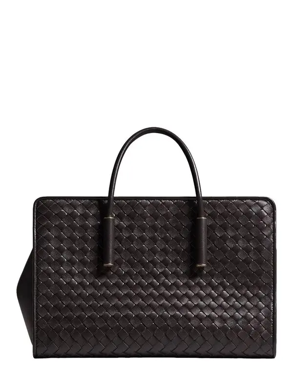 Bottega Veneta Small Barbara Tote Bag - Espresso