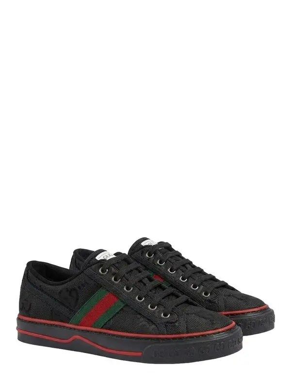 Gucci Off The Grid Gg Tennis 1977 Sneakers - Black