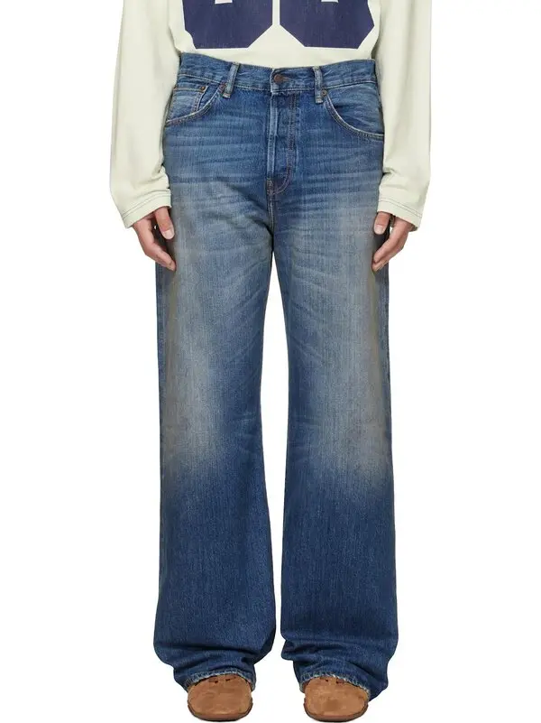 Acne Studios Regular Fit Jeans - Medium Blue