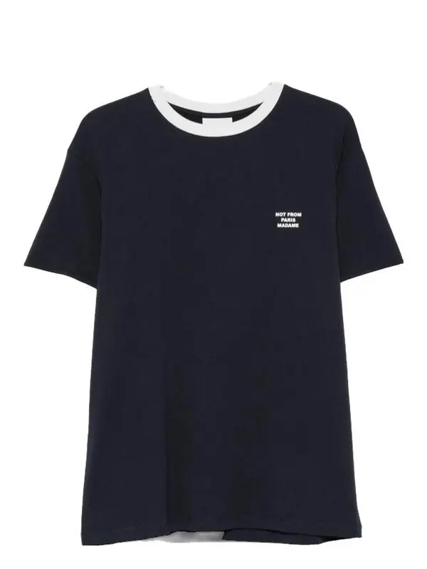 Drole De Monsieur Short-sleeved T-shirt - Black