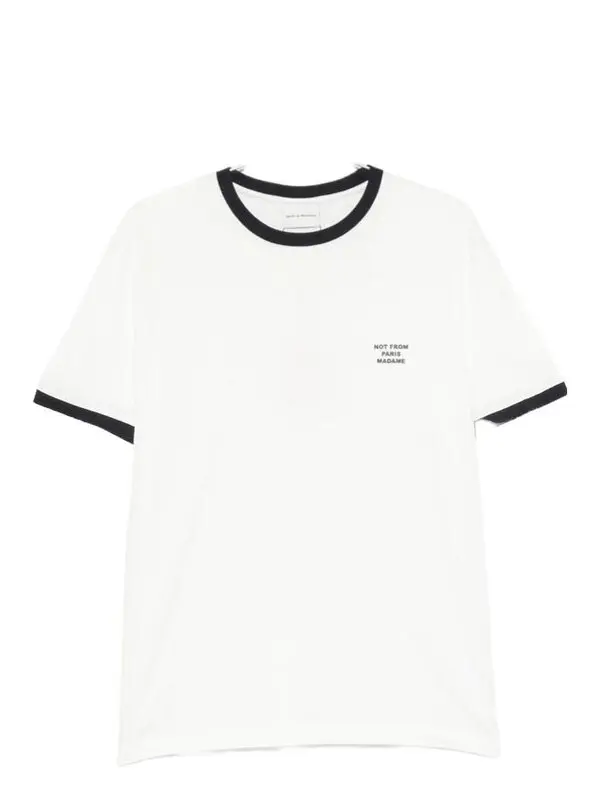 Drole De Monsieur Short-sleeved T-shirt - White