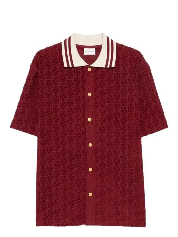 Drole De Monsieur Short-sleeved Shirt - Red