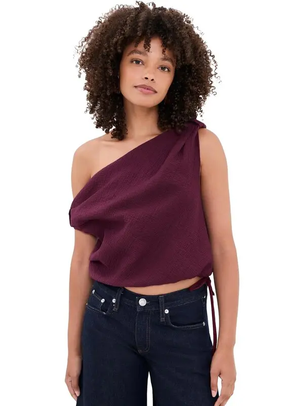 Rachel Comey Farfalla Top - Maroon