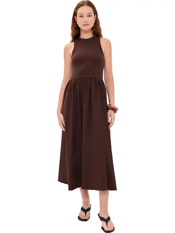 Sold Out NYC The Rsvp Midi Dress - Chocolate
