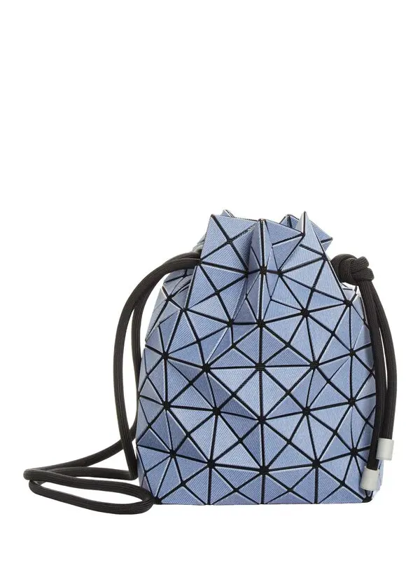 Issey Miyake Wring Denim Drawstring Bucket Bag - Blue