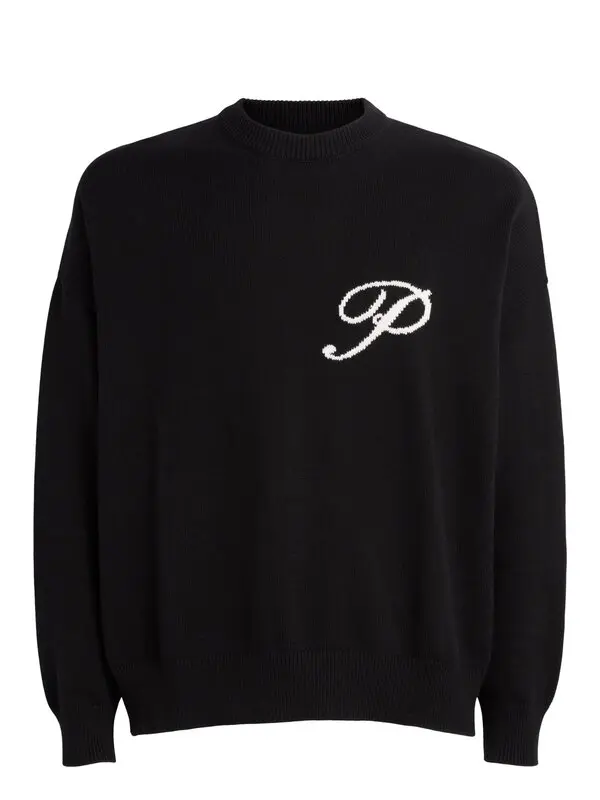 PICANTE Gallery Organic Cotton Sweater - Black