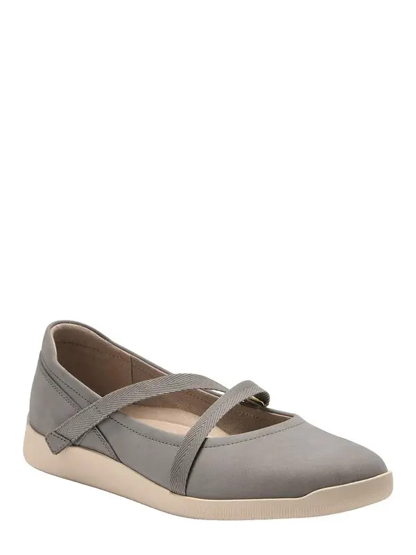ABEO Vela Mary Jane Flat - Grey