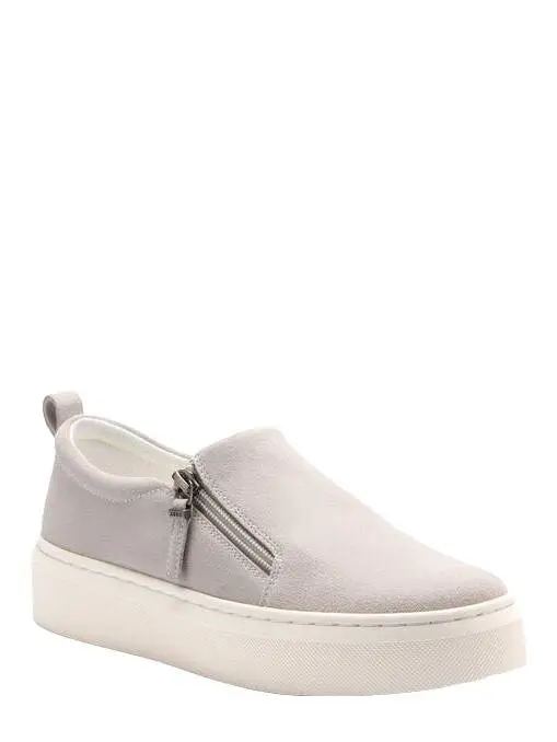 ABEO Jumpstreet Zip Slip-on Sneakers - Grey