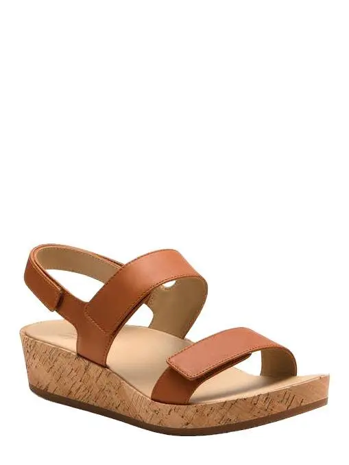 ABEO Soleil Wedge Sandals - Tan