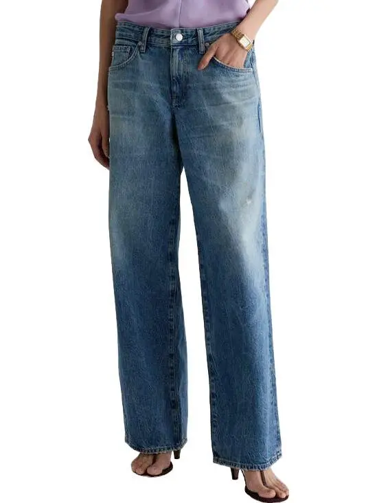 Ag Adria Low Rise Wide Leg Jeans - Reserva