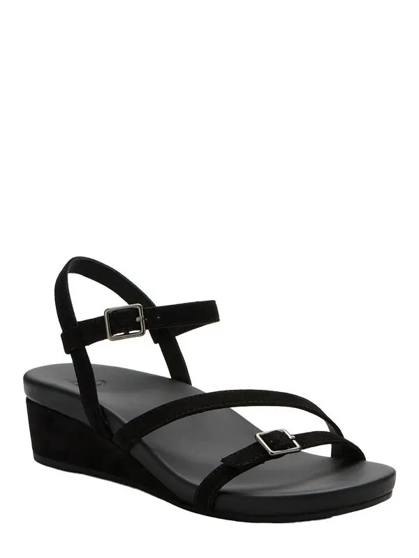 ABEO Riviera Ii Thin Wedge Sandals - Black
