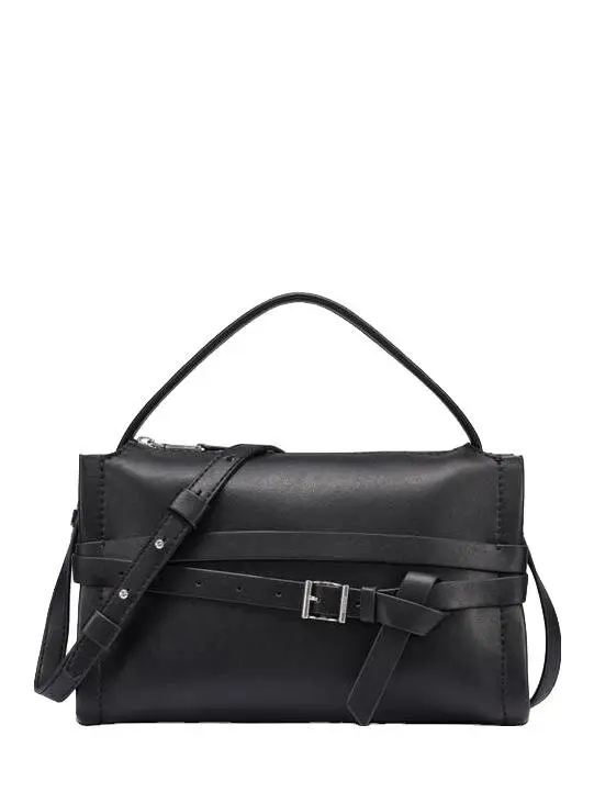 Dkny Bridie Medium Crossbody - Black/silver