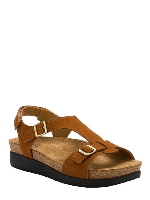 ABEO Algarve Buckle Sandals - Pecan