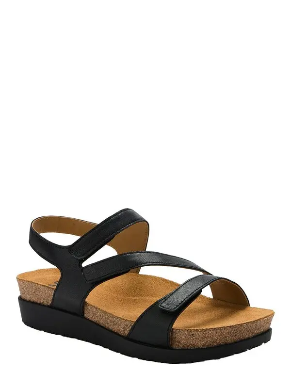 ABEO Algarve Strap Sandal - Black