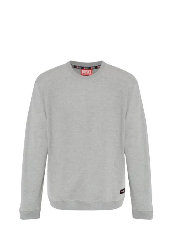DIESEL® Long Sleeve Crew Neck Sweatshirt - Grey