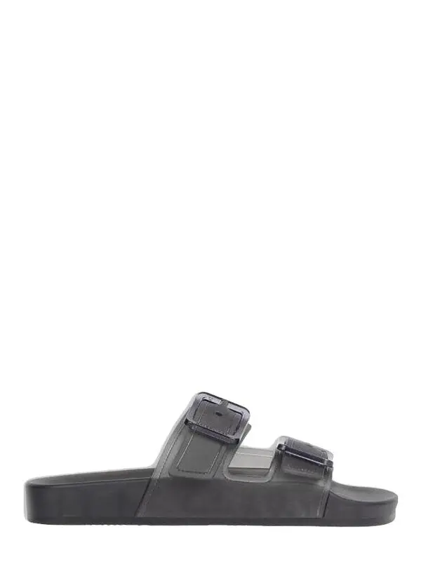 Balenciaga Mallorca Flat Sandals - Black
