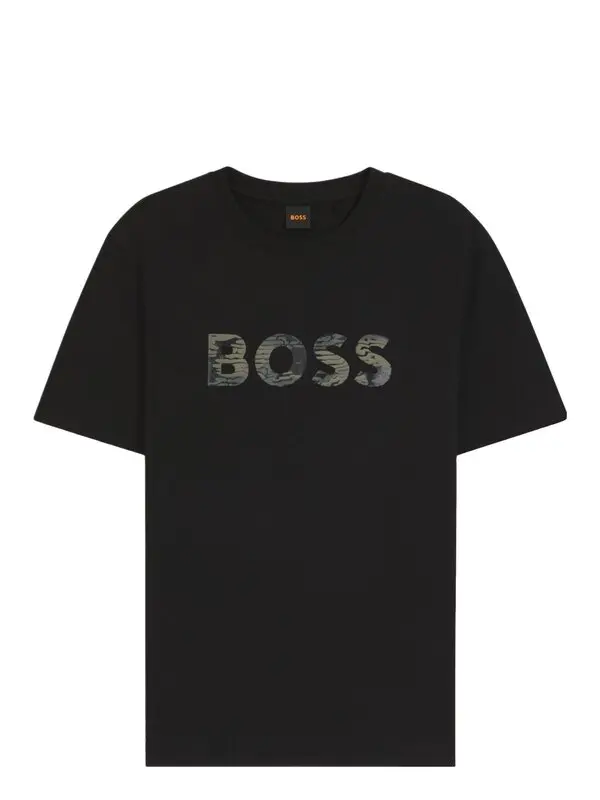 Hugo Boss Regular Fit Crewneck T-shirt - Black