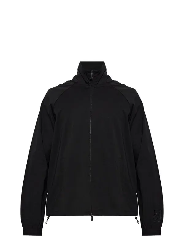 Emporio Armani Sweatshirt With Embroidered Logo - Black