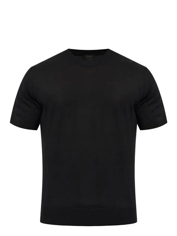 Brioni Crew Neck T-shirt - Black