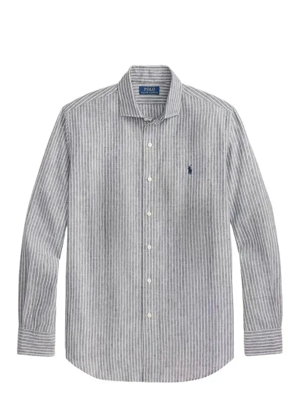Polo Ralph Lauren Striped Azzuro Shirt - Grey