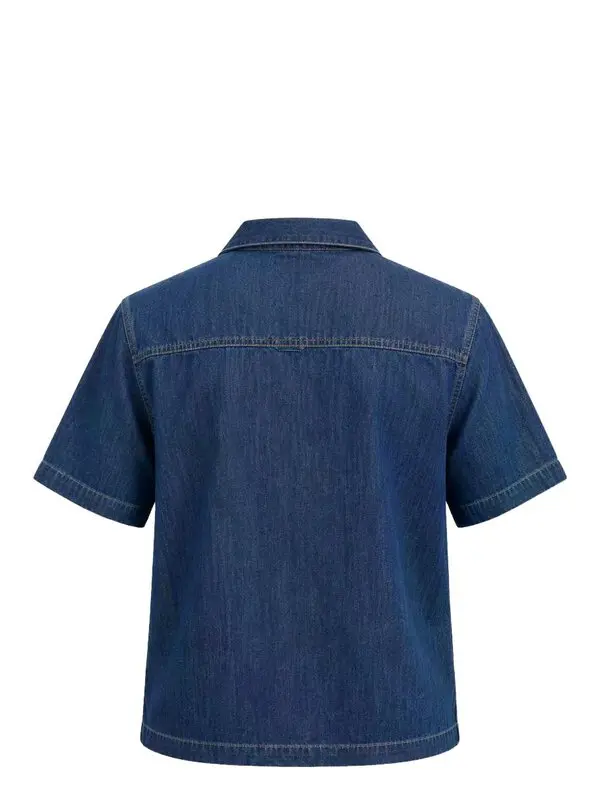 DL1961 Hugh Short-sleeve Shirt - Blue