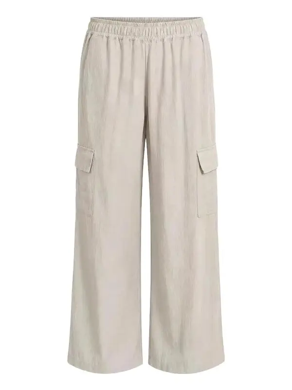 LA HAINE INSIDE US Elasticated Waist Trousers - Neutrals