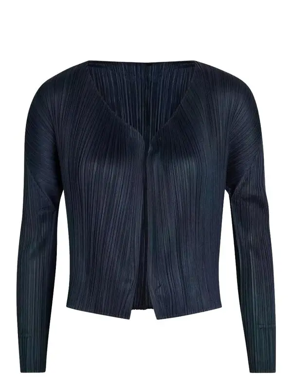 Issey Miyake Plissé Jacket - Blue