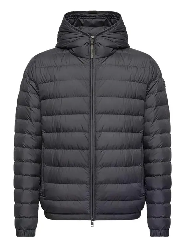 Moncler Padded Hooded Jacket - Grey