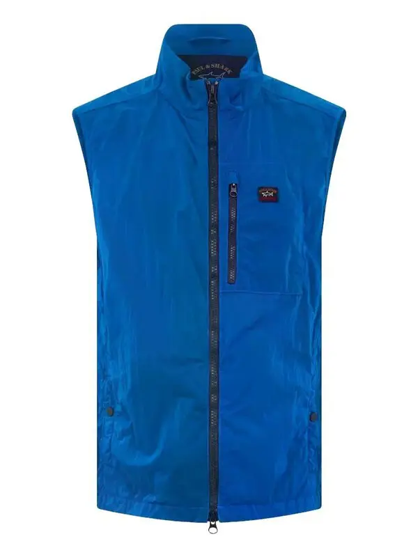 Paul & Shark Zip-up Gilet - Blue