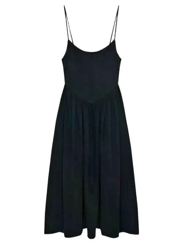 THE NEW SOCIETY Lippia Flared Midi Dress - Black