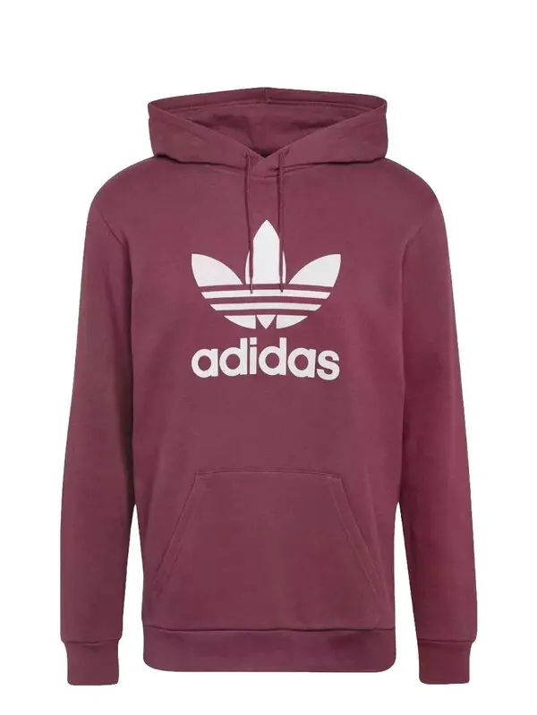Adidas Adicolor Classics Trefoil Hoodie - Red
