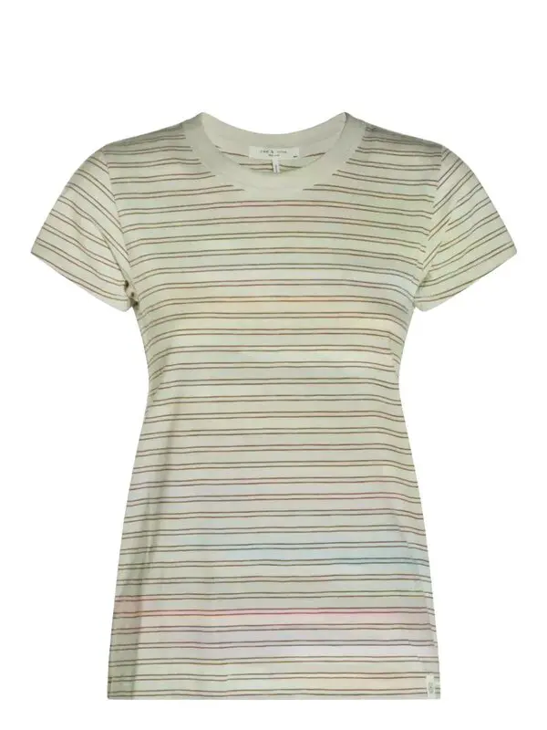 Rag & Bone Striped T-shirt - Neutrals