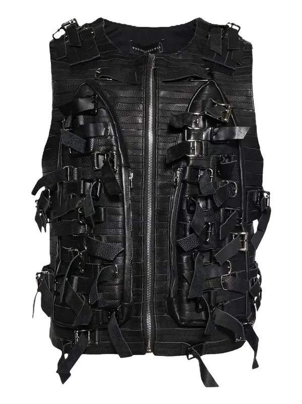 WHO DECIDES WAR Ultra Belt Vest - Black