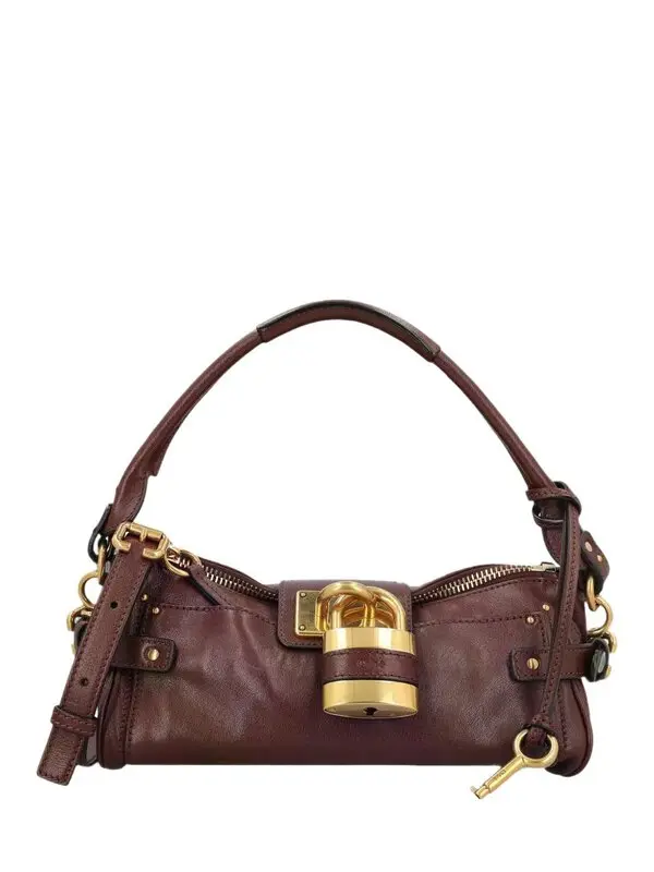 Chloé Paddington Leather Shoulder Bag - Brown